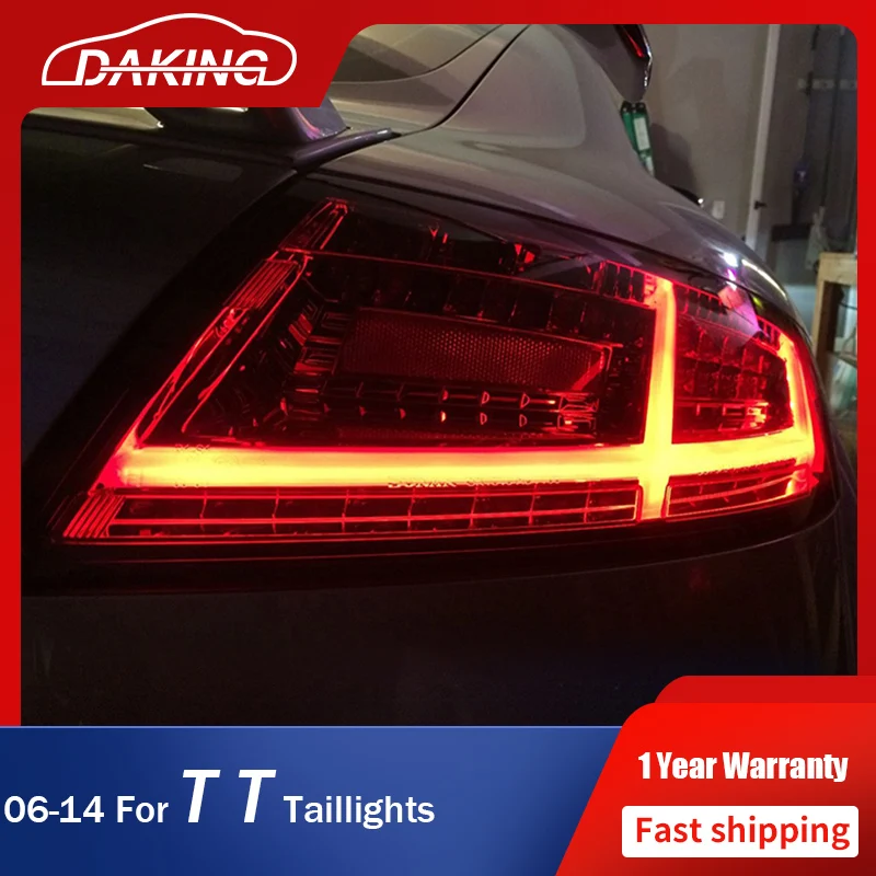 Taillights for AUDI TT 2006 2014 Taillights All LED Dynamic Turn Signal ...