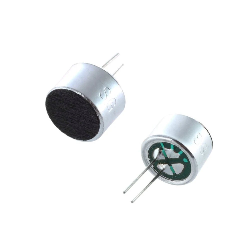 3x-micr-fono-de-condensador-electret-9-5-MIC-microphone-Arduino ...