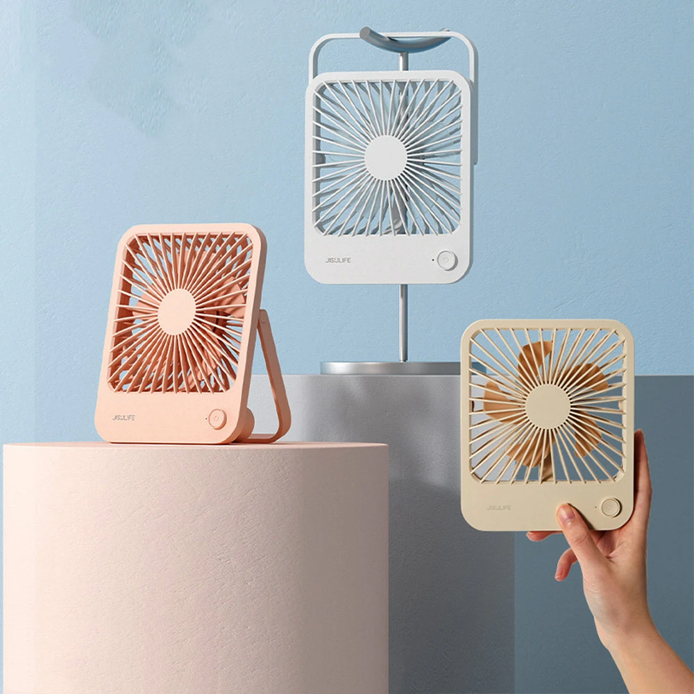 USB Portable Desk Fan mini Table Fan 2200mah/4500mah Rechargeable ...