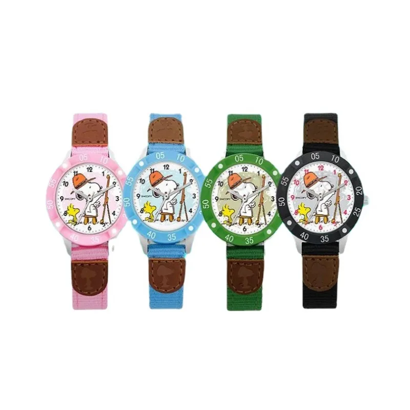 Snoopy-Children-s-Watch-Cartoon-Boy-Waterproof-Student-Girl-Cute-Nylon ...