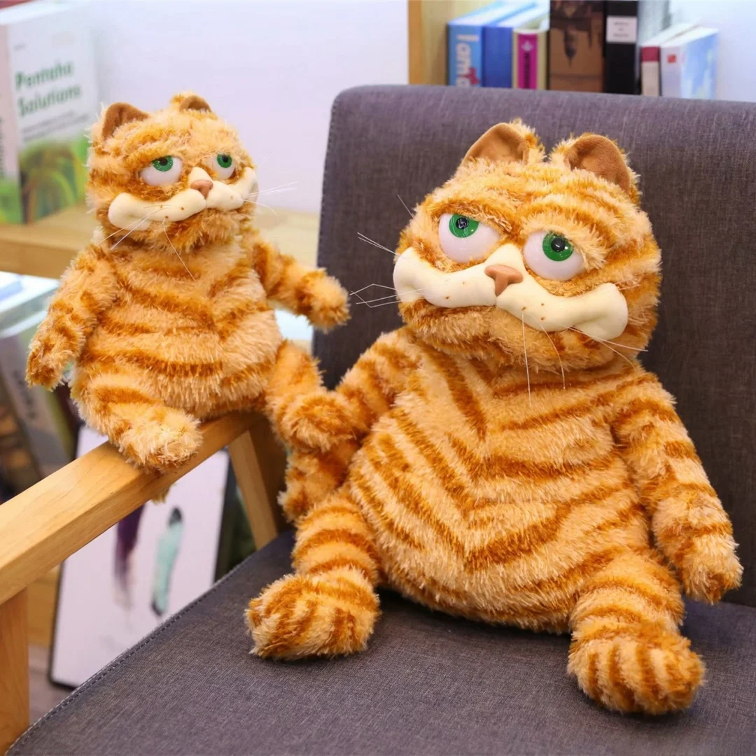 New-Garfield-Anime-Figures-Models-Toy-Dolls-Plush-Toys-Children-s-Doll ...
