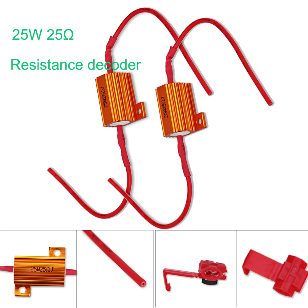 Load-Resistor-25W-25Ohm-Resistor-For-LED-Lamps-1PC-Canbus-Resistor ...