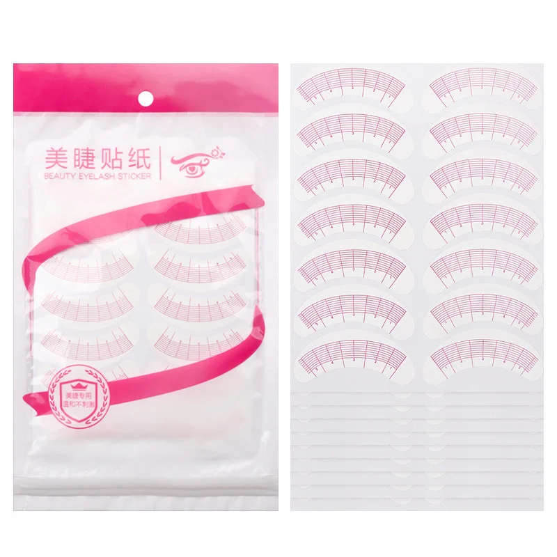 70-Pairs-Eyelash-Mapping-Stickers-Under-Eye-Positioning-Tips-Sticker ...