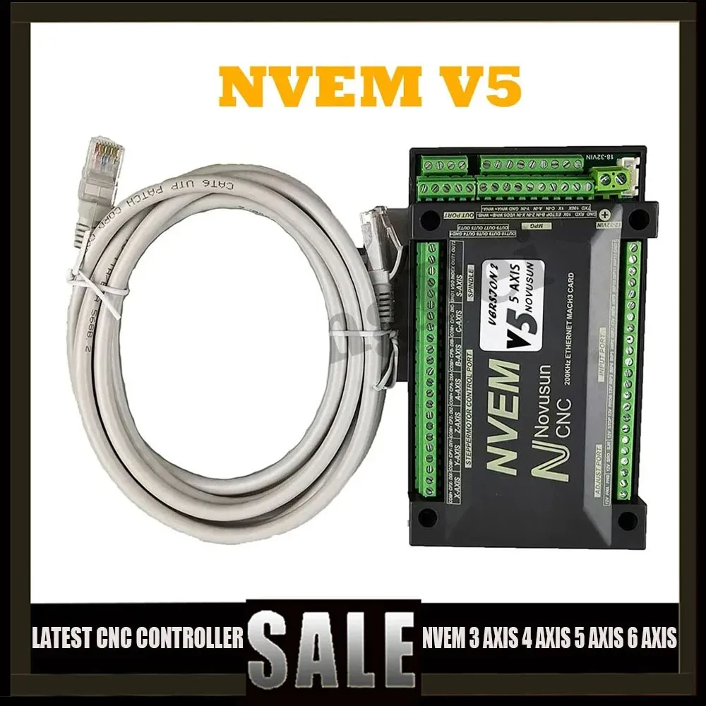 NVEM-Cnc-Motion-Controller-300khz-Nvem-V5-Upgrade-3Axis-4-Axis-5Axis ...