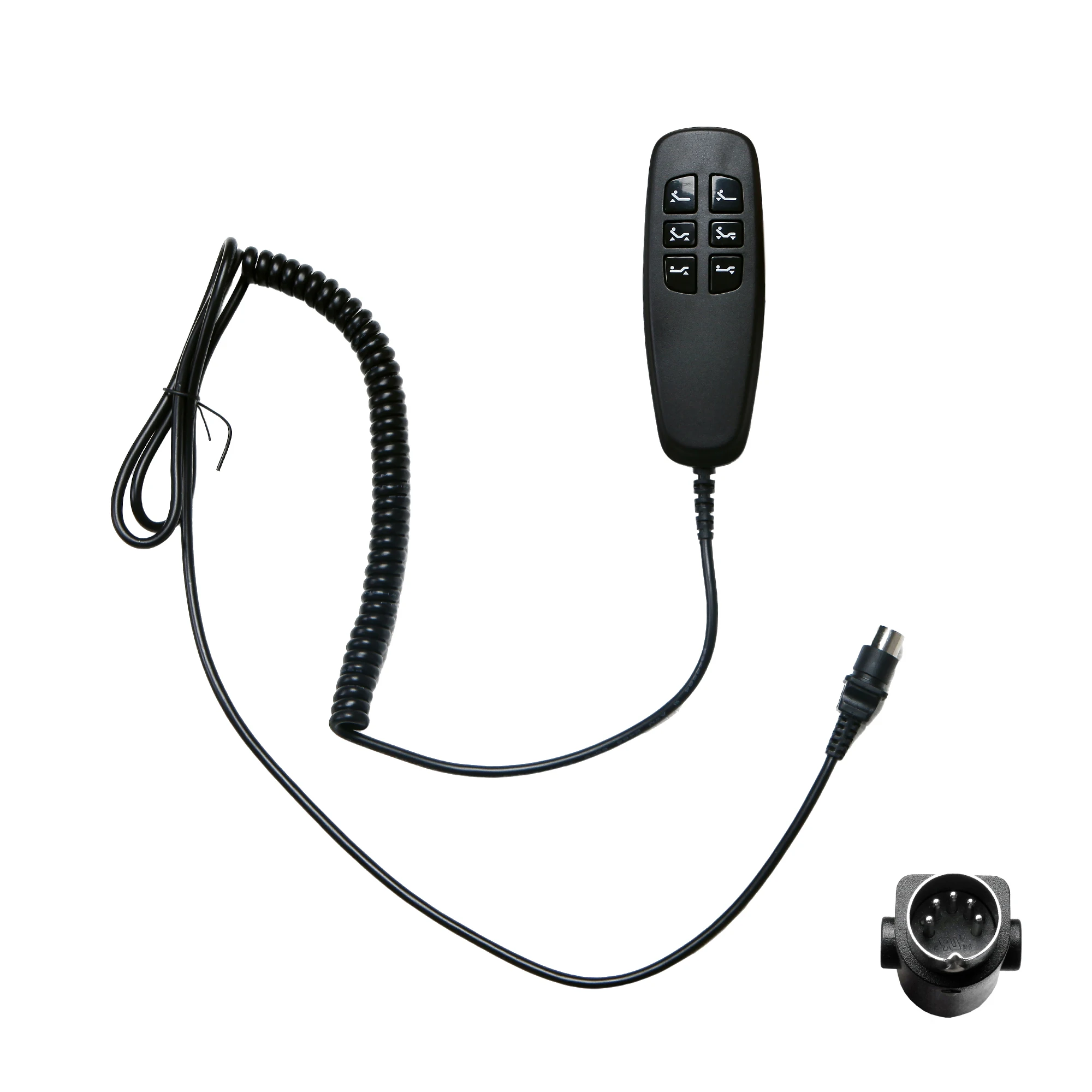 Richmat-HJH56-Handset-Remote-Hand-Control-Switch-5-Pins-6-Buttons ...