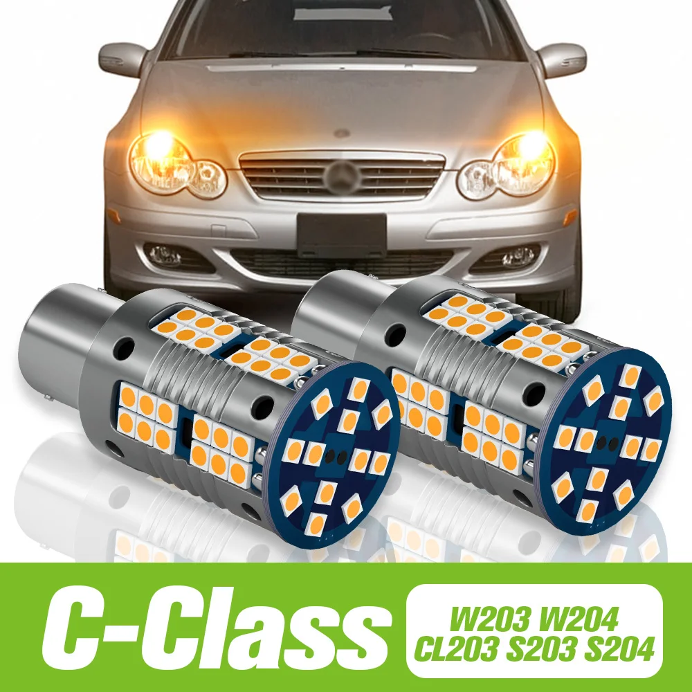 2 pçs para mercedes benz classe c w203 w204 cl203 s203 s204 led ...