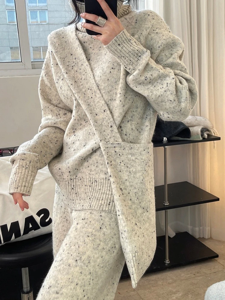 Winter-Women-s-Suits-2022-New-Lazy-Wind-Imitation-Cowkin-Turtleneck ...