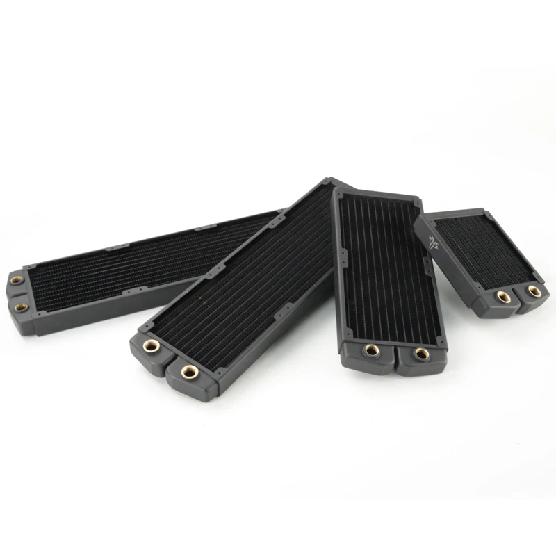 Syscooling aluminum heat radiator black color 480 mm radiator for PC ...