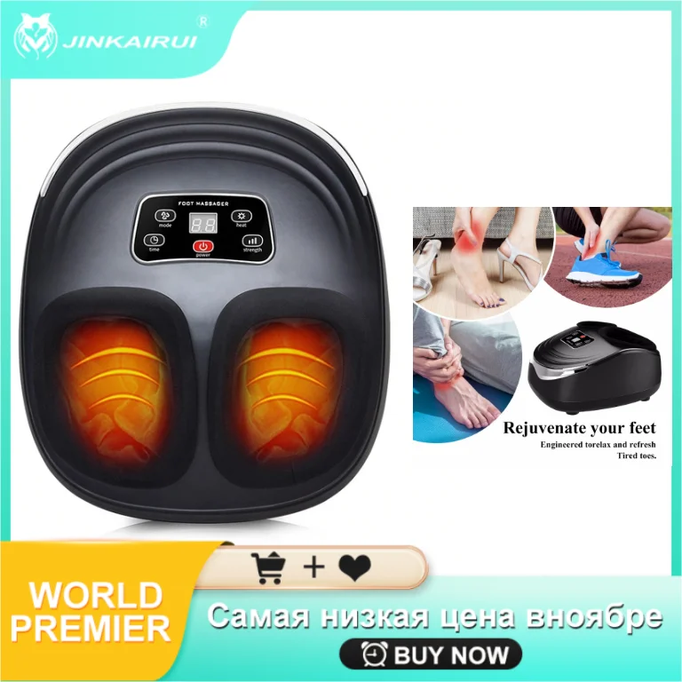 5d Eu 플러그 전기 스트레스 방지 발 마사지 진동기 Jinkairui 마사지 기계 적외선 난방 치료 건강 관리 장치 전 세계적으로 사용 공장 가격 다양한 모델 2023