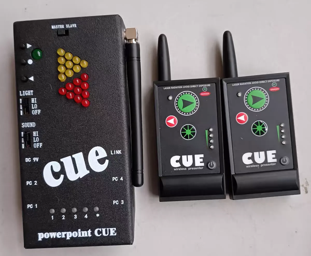 Power-point-Perfect-Cue-Cue-Commander-Super-Cuelight-Presenter-Remote ...