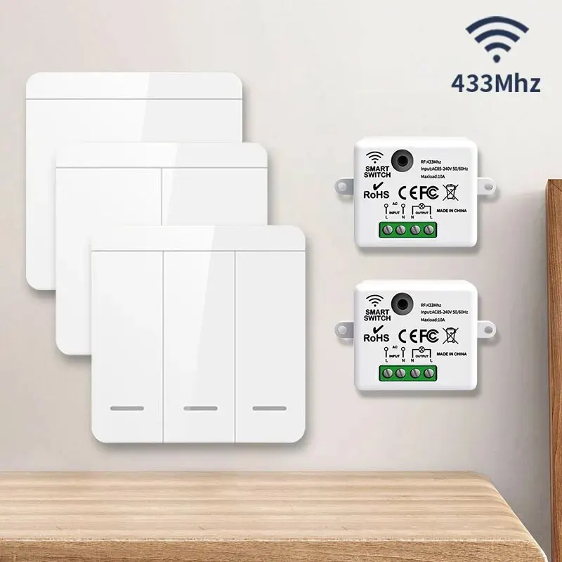 86-Wireless-Smart-RF-433Mhz-Wall-Panel-with-Remote-Control-1-2-3gang ...