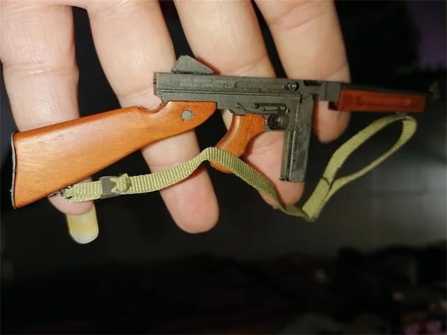1/6 Scale M3 Grease Gun 1/6 Scale M3 Submachine Gun Model | WWII US ...