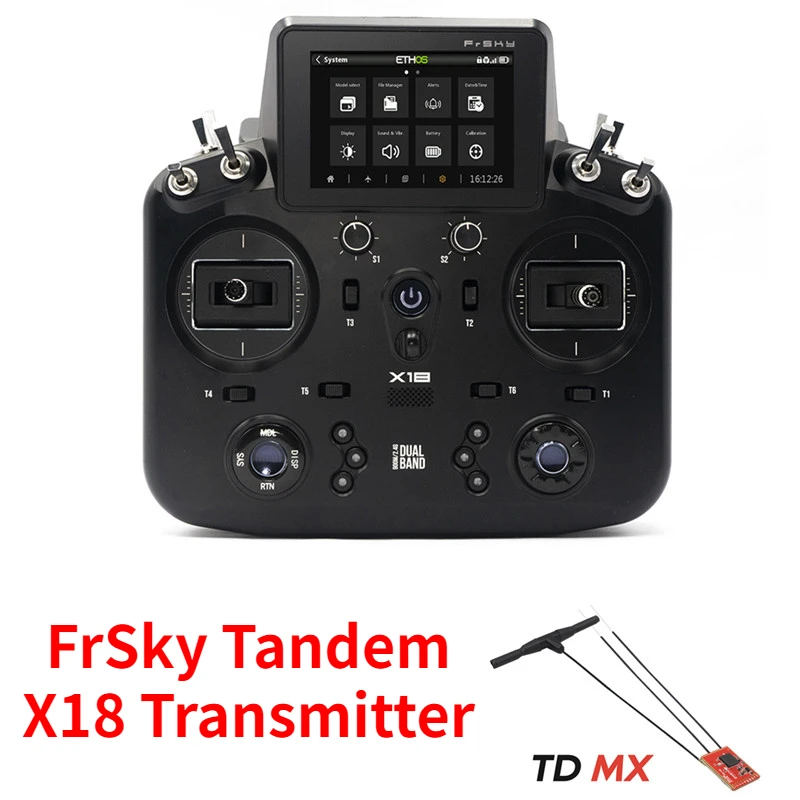 S FrSky Tandem TDR6 Dual-Band 2.4GHz & 900MHz Receiver For RC Models ...