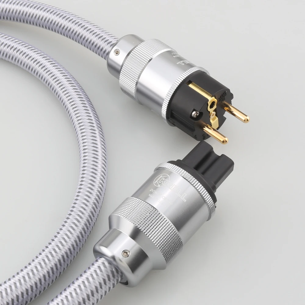 High End JP Krell Hifi Power Cord US/ EU/ AU AC Audiophile Power Cable ...
