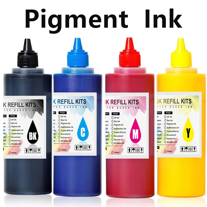 500ML/Bottle For Epson Refill Ink Pigment Ink For Epson C17590 C20590 ...