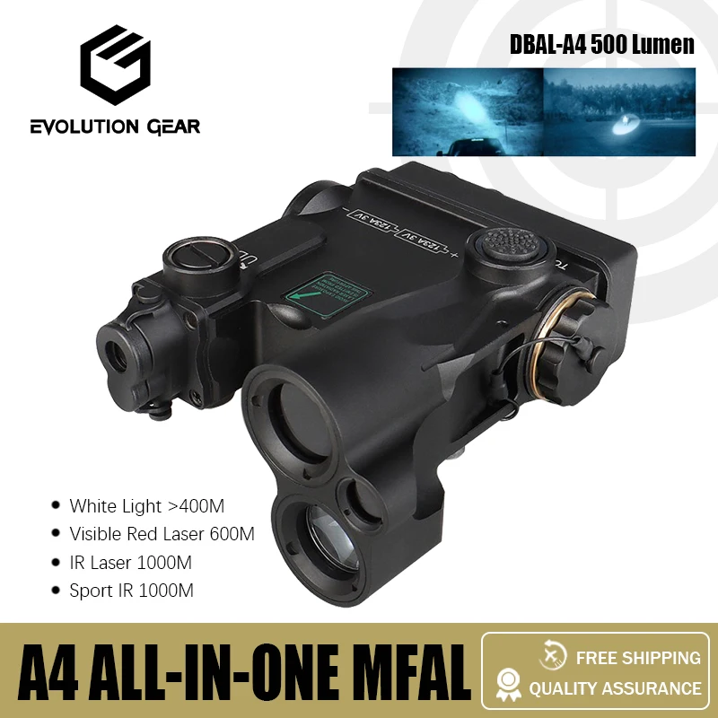 Tactical-Dbal-LASER-A4-Dual-Beam-Aiming-Laser-with-Visible-Infrared ...