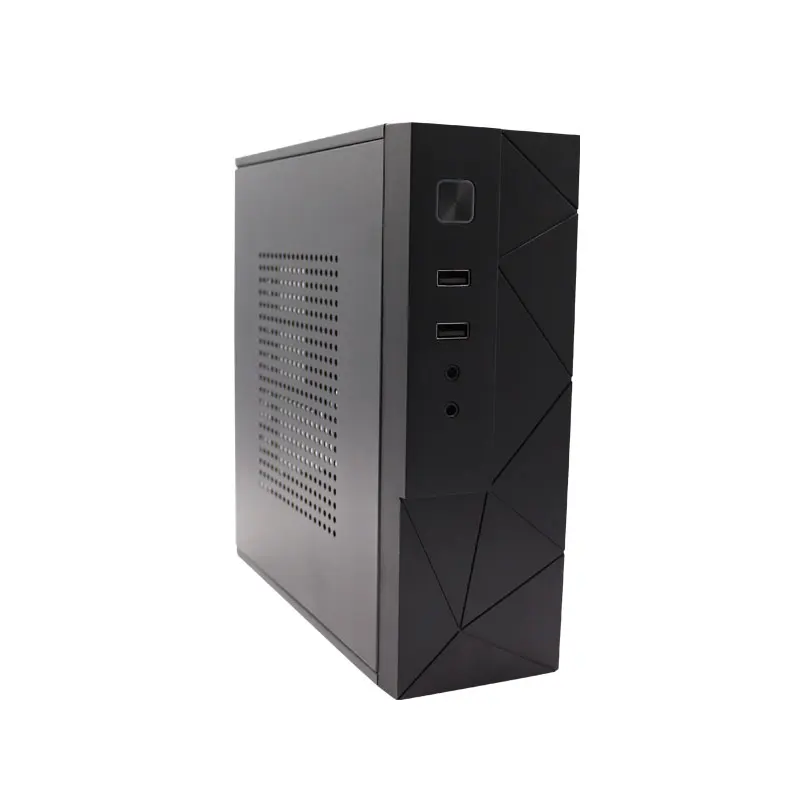 HTPC Case MINI-ITX Case SECC Fanless Mini ITX HTPC Chassis with 3.5 ...