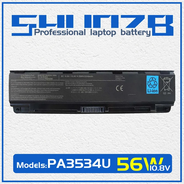 Toshiba Battery Pa3534u 1brs