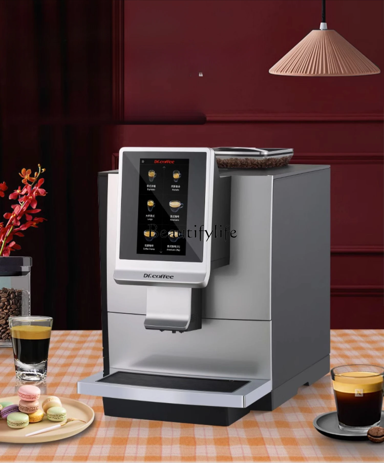 Dr-Coffee-automatic-Italian-coffee-machine-touch-screen-one-click ...
