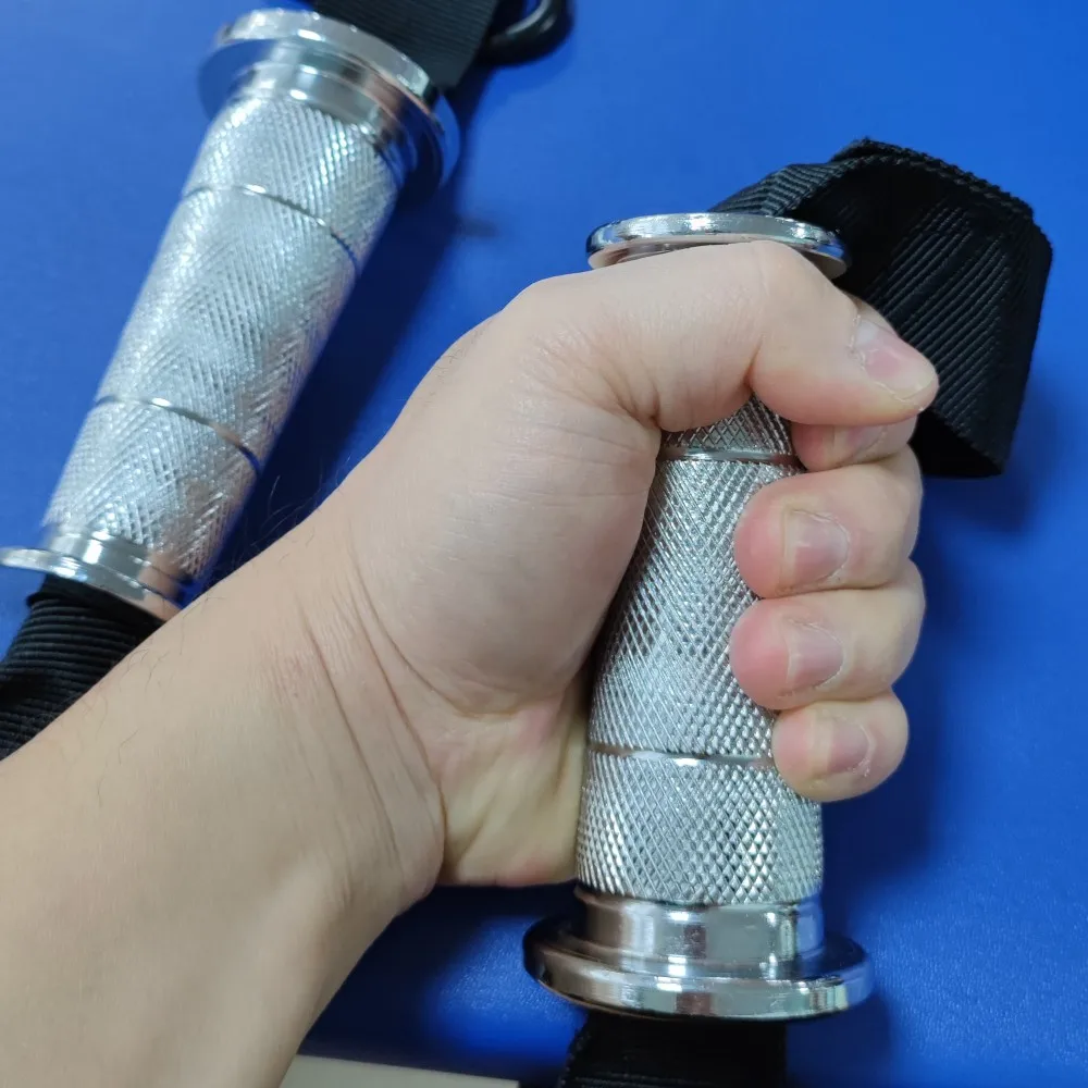 Tapered-Ergonomic-Metal-Lat-Pull-Down-Handle-with-Hook-Biceps-Triceps ...