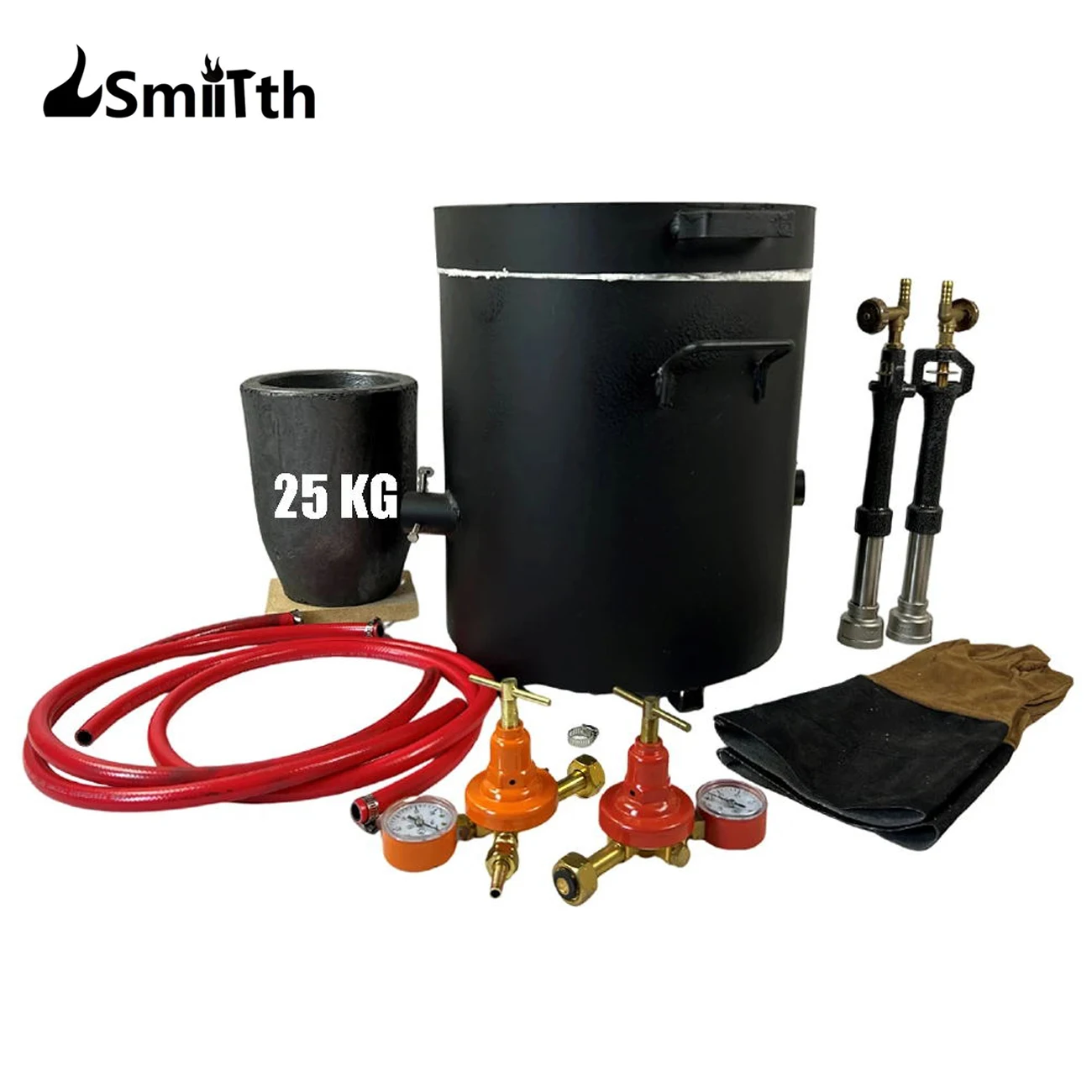 LSMIITTH-25-KG-Large-Propane-Metal-Melting-Furnace-Smelter-Kit-Dual ...