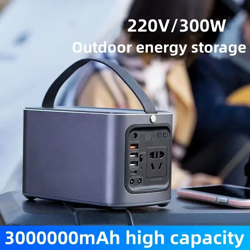 1000W-2000W-Portable-Power-Station-Solar-Generator-Charging-External ...