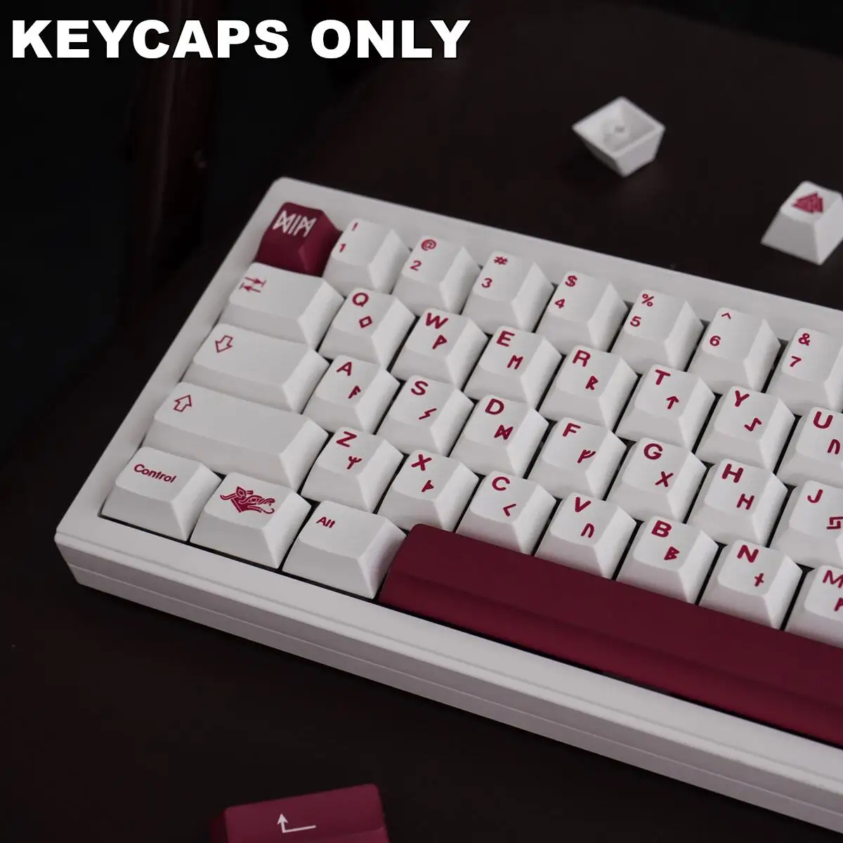 142-Keys-Blood-Ritual-PBT-Cherry-Keycaps-Dye-Sublimated-Keycap-Set-for ...