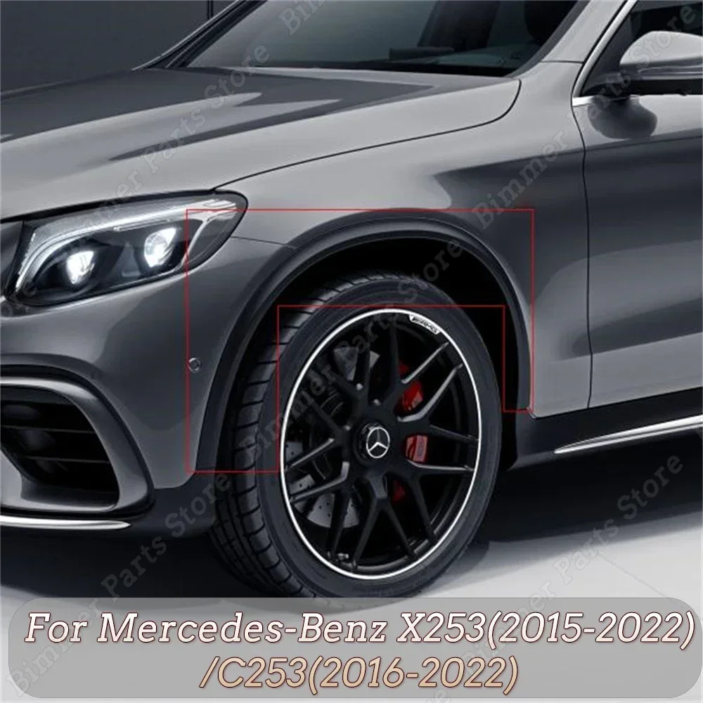Black-Wheel-Arch-Fender-Flares-Mudguards-GLC43-GLC63-AMG-Upgrade-For ...