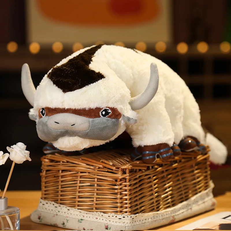 Game-Anime-Appa-Cow-Plush-Toy-Fluffy-Cattle-Stuffed-Animal-Plushies ...