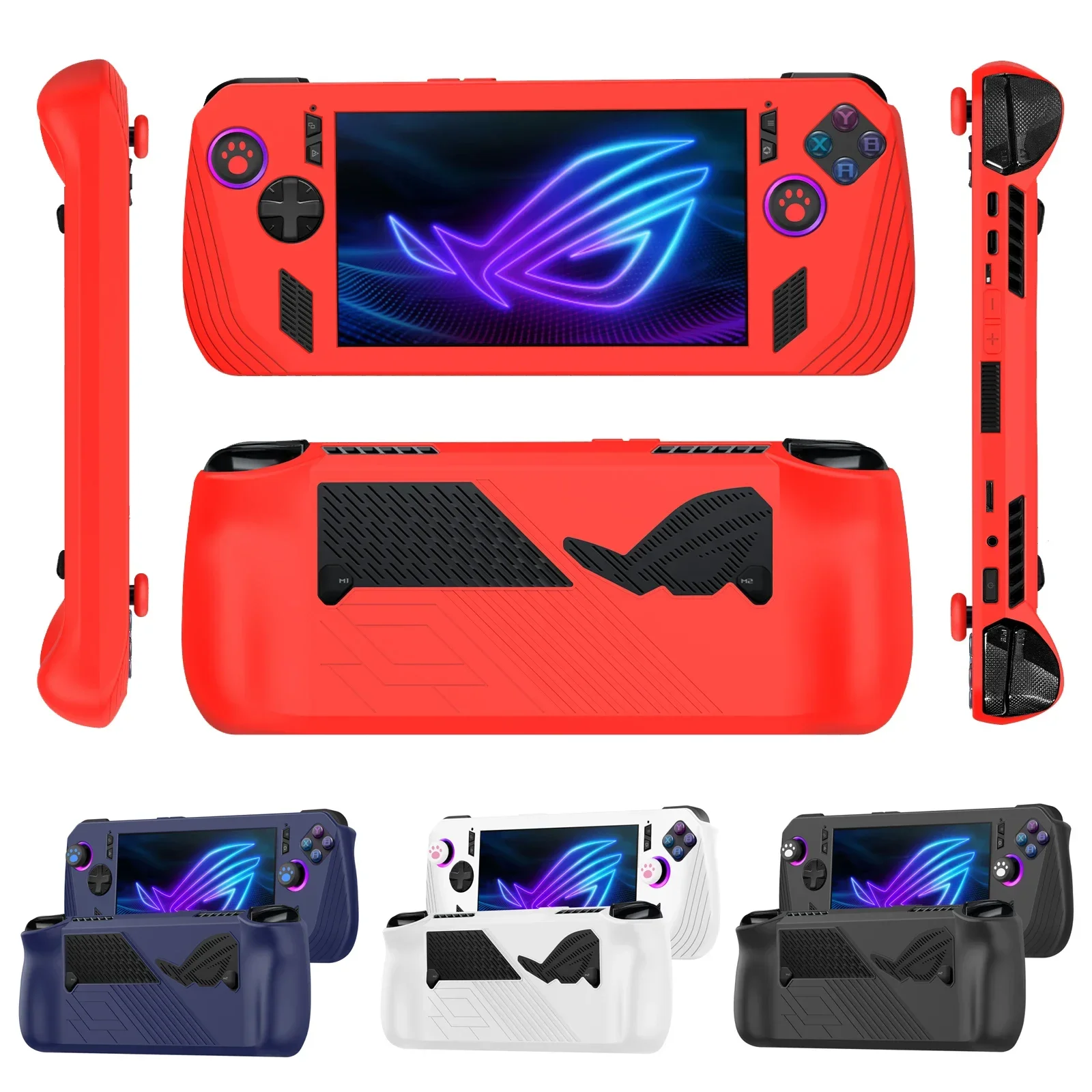 Soft-Silicone-Case-for-ASUS-ROG-Ally-X-Game-Console-TPU-Protective ...