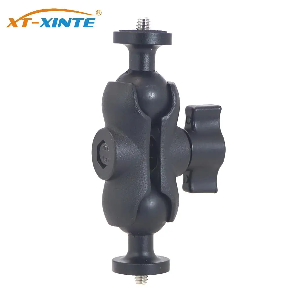 Double Socket Arm 25mm/1 inch Ball Head Base for Gopro Hero 13 12 11 ...