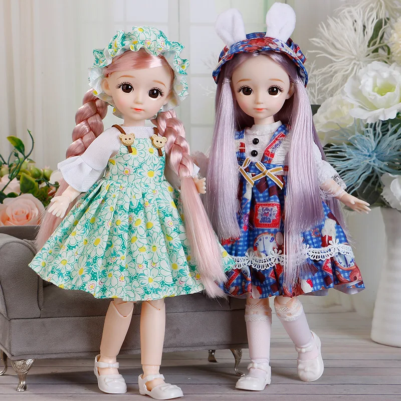 Dresses Dolls Bjd 30cm | Makeover Doll | Dress Suit | Doll Girl | Bjd 1 ...