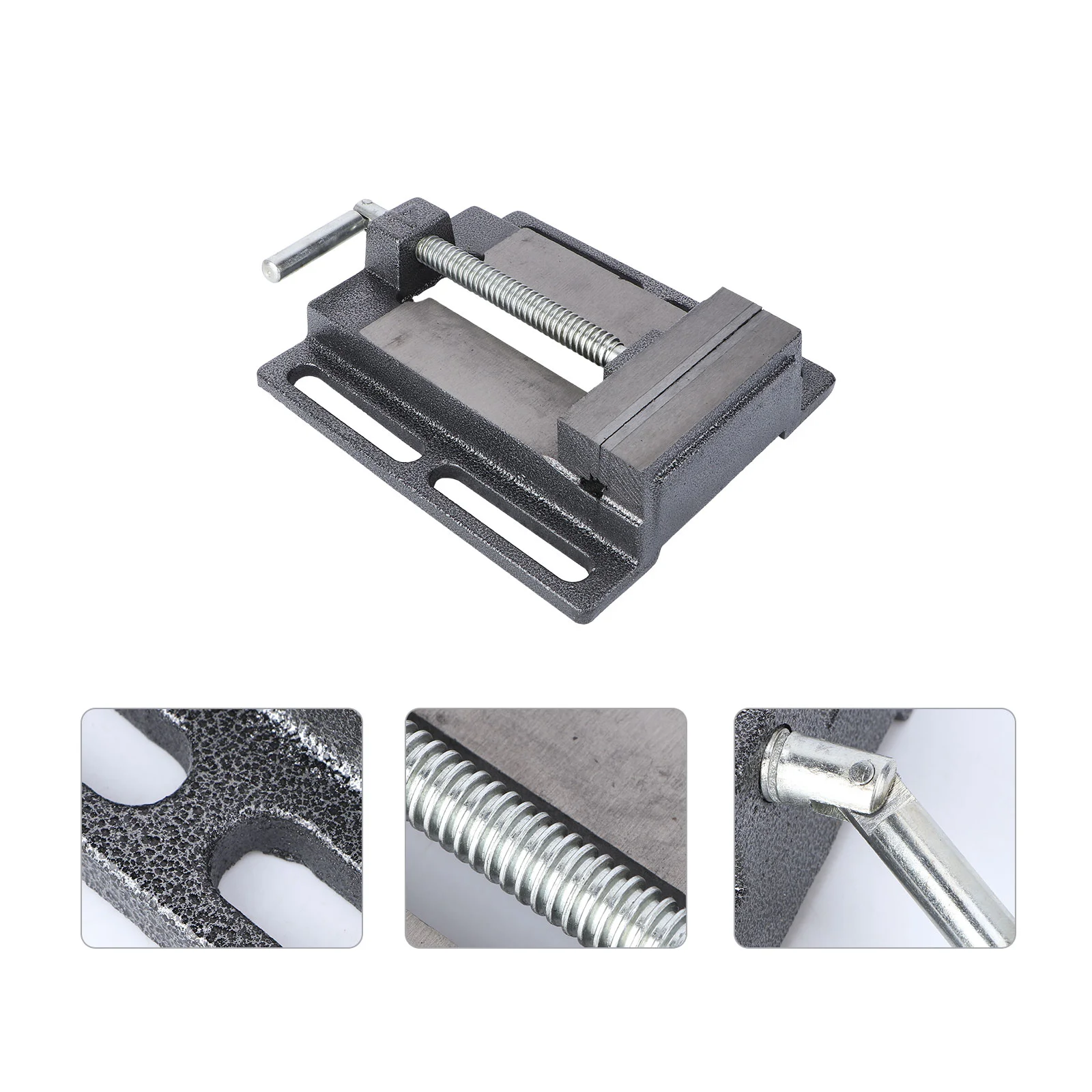 4-Inch-Drill-Press-Workbench-Clamp-Table-Double-Track-Precision ...