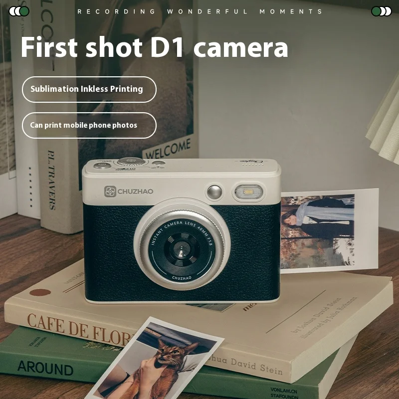D1 Pro Instant Camera HD Mini Cameras Phone Photo printing Retro ...