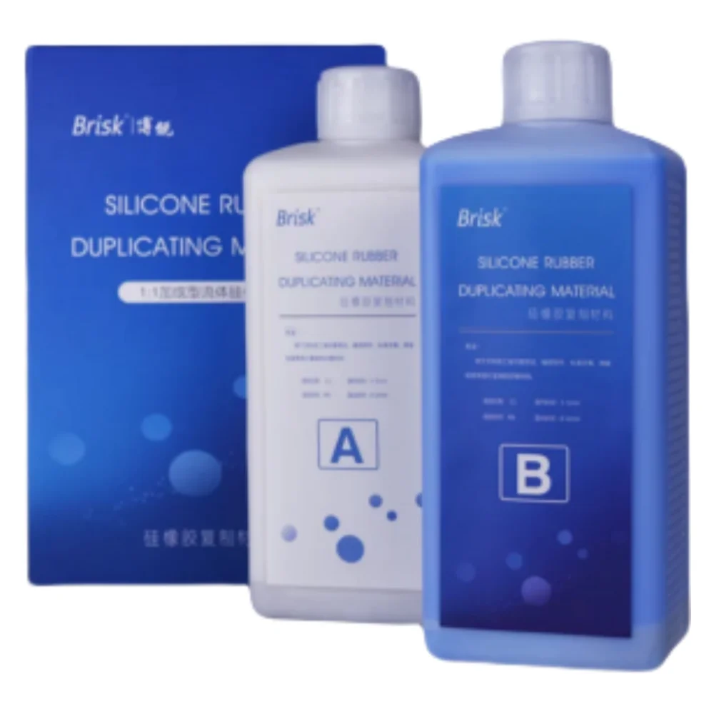 2kg-Dental-Fluid-Silicone-Rubber-Duplicating-Material-Dental-Impression ...