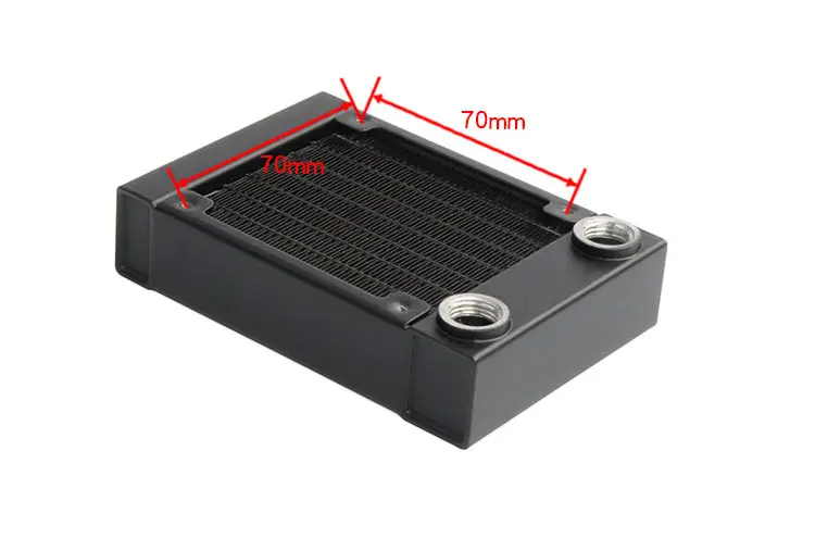 FREEZEMOD Small Water Cooling Radiator Aluminum Radiator Drain Drone ...