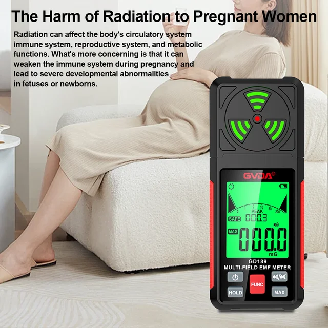 GVDA Electromagnetic Field Radiation Detector High Frequency RF ...