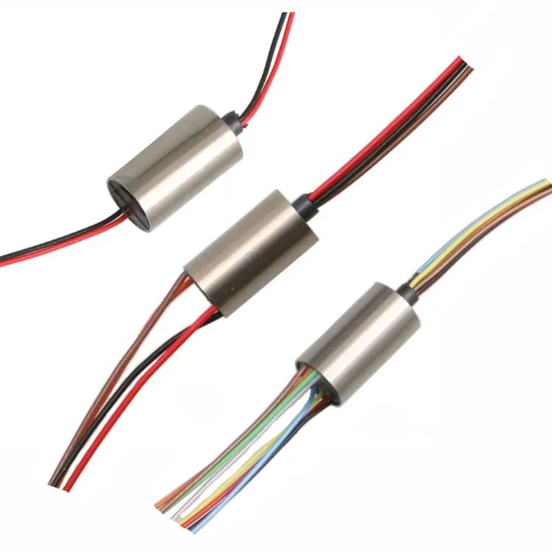 1PCS-Dia-6-5mm-Length-11-8mm-Micro-Mini-Conductive-Slipring-with-Metal ...
