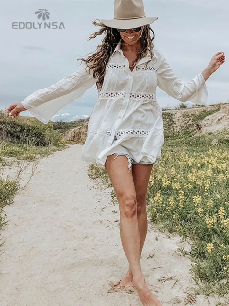 Casual White Beach Dress