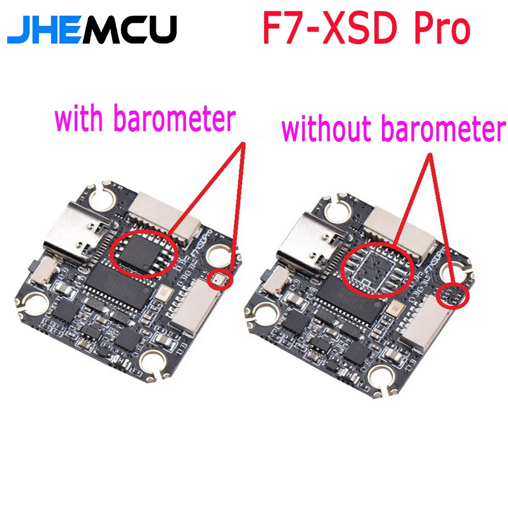 JHEMCU F7-XSD Pro Flight Controller Board MPU6000 Sensor 5V/3A and 10V ...