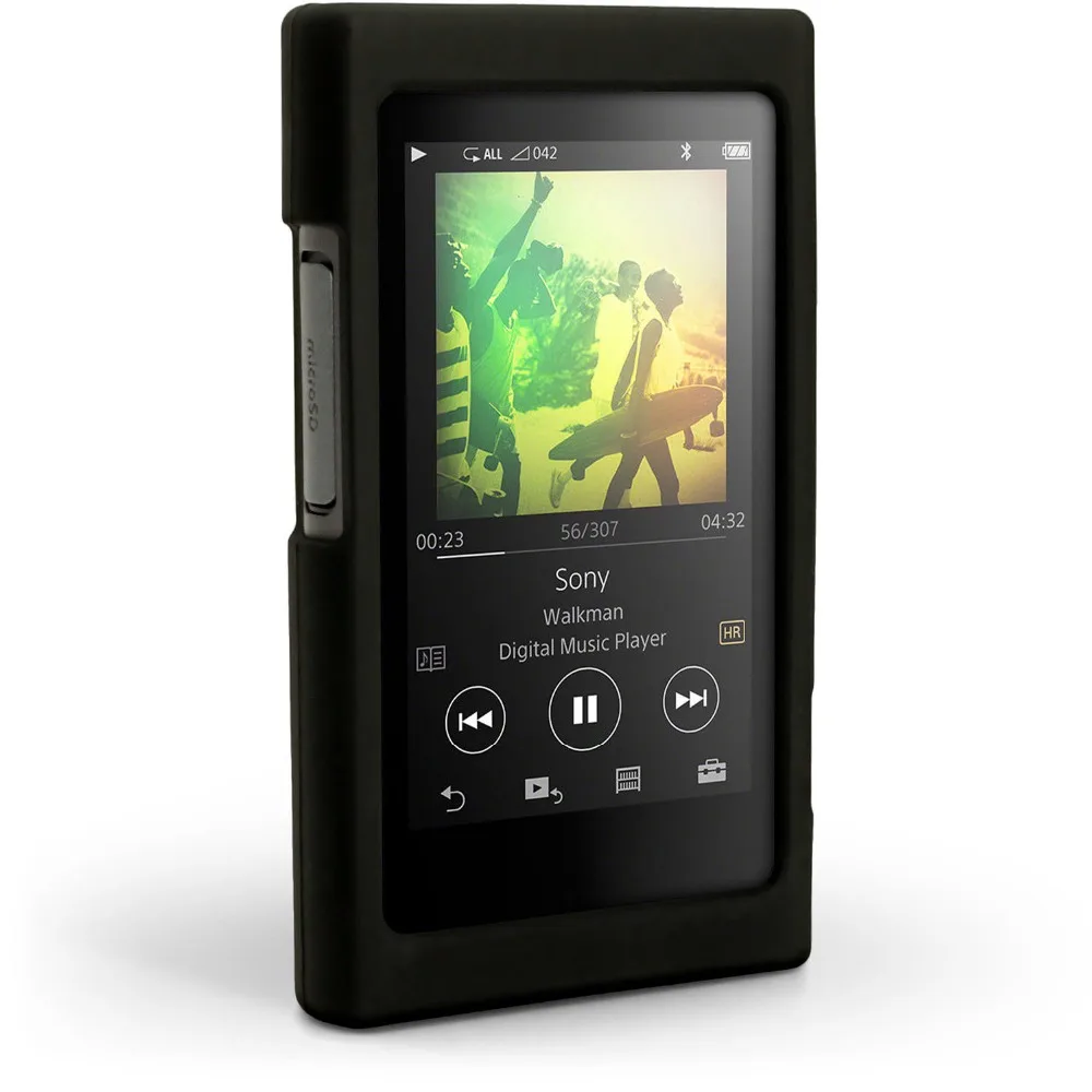 Soft Silicone Skin Case Cover for Sony Walkman NW-A55 A56 A57 A55HN ...
