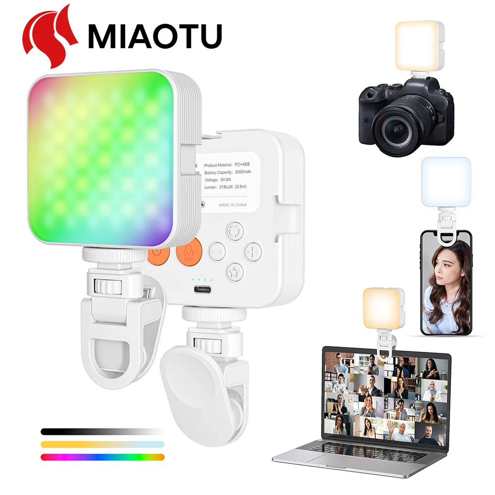 Dropshipping Copilot - MIAOTU Full Color RGB LED Video Light 2500K ...