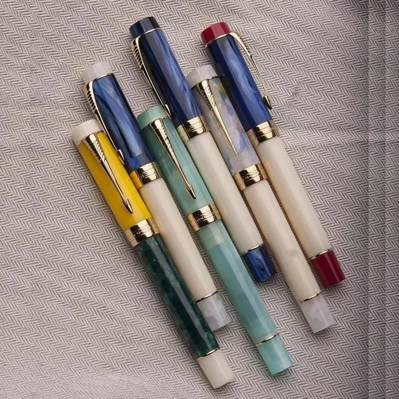 Jinhao 100 Centennial Resin Mixed Color Splicing Fountain Pen ...