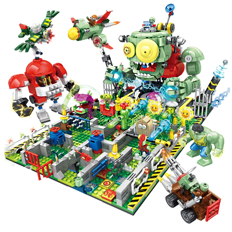 Plants vs. Zombies Battle of the Seabed Sky Model Building Blocks ...