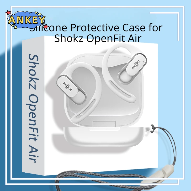 for-Shokz-OpenFit-Air-Case-Earphone-Protective-Cover-Anti-fall-Soft ...