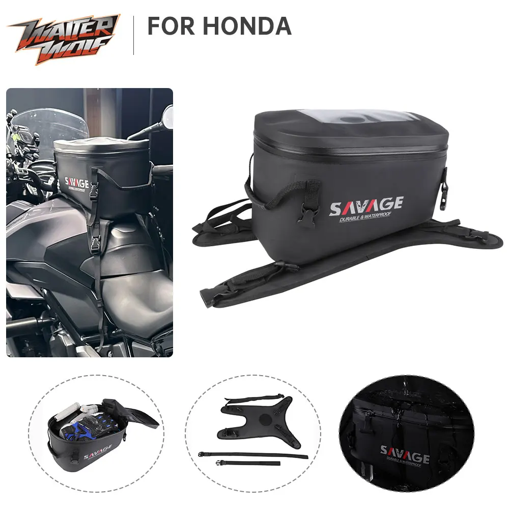 For Honda CB750 Hornet 750 Tank Bag Storage Luggage Bags Cargo CBR650F ...