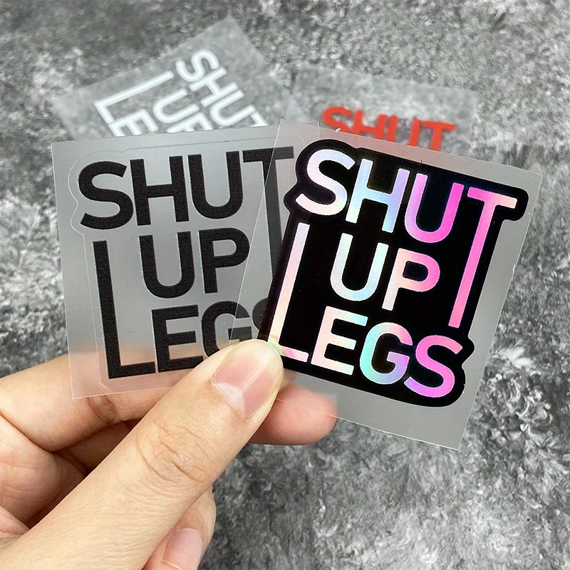 1PC Shut Up Legs Bicycle Frame Stickers MTB Bike Top Tube Handlebars ...