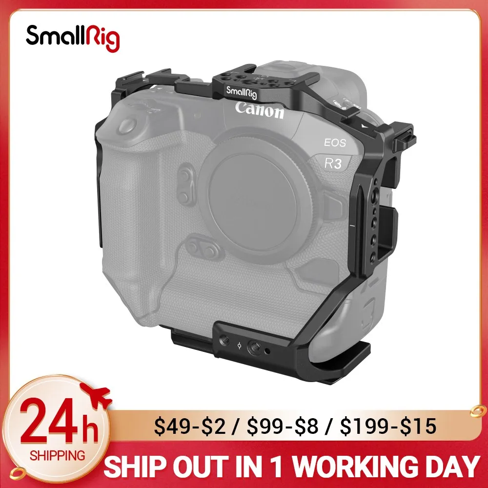 SmallRig-Camera-Cage-for-Canon-EOS-R3-All-in-one-Full-Cage-with-Arca ...