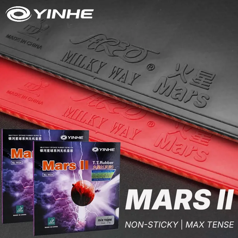 YINHE MARS 2 caoutchouc de Tennis de Table ITTF feuille de dessus en ...