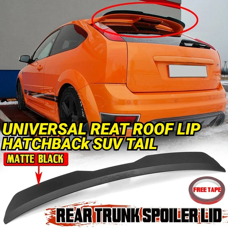 Hatchback-rear-roof-lip-spoiler-wing-Universal-Car-spoiler-Rear-Roof ...